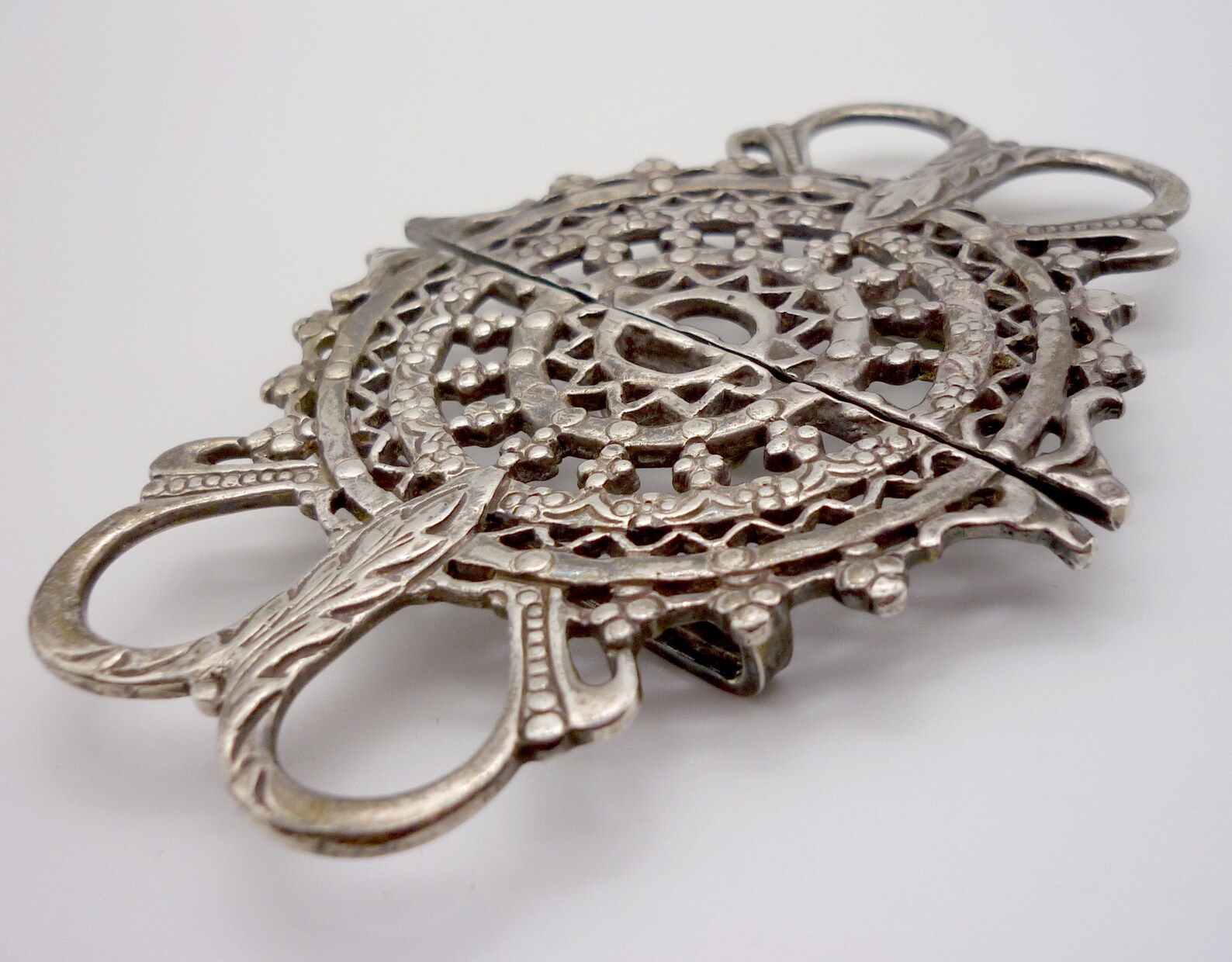 Vintage Sterling Silver Nurse's Buckle, John Rose Birmingham 1961 - Etsy