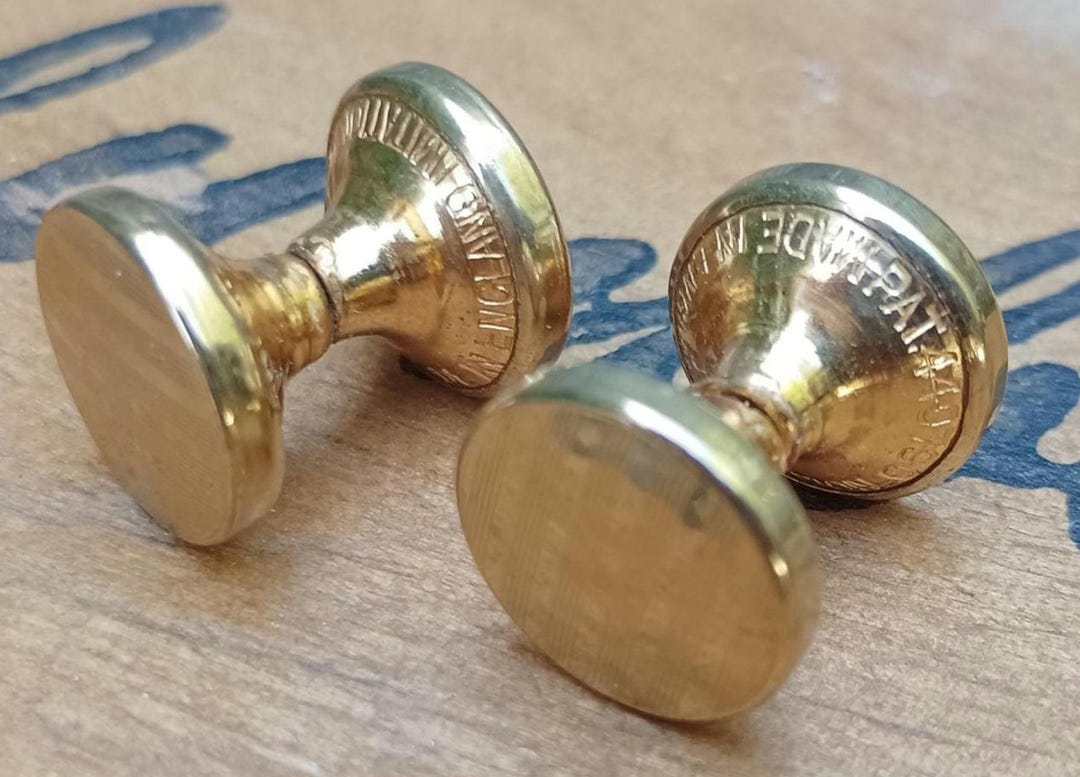 1950s Stratton Expanda Cufflinks, Gold Plated Retro Fashion Accessory ...