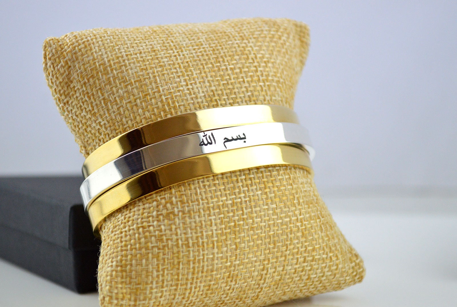 Arabic Cuff Bracelet Islamic Jewelry Muslim Gifts Rose Gold | Etsy UK