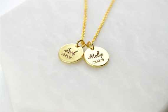 Etsy personalised jewellery store