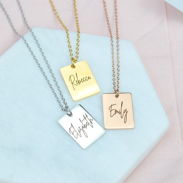 Name Necklace - Etsy