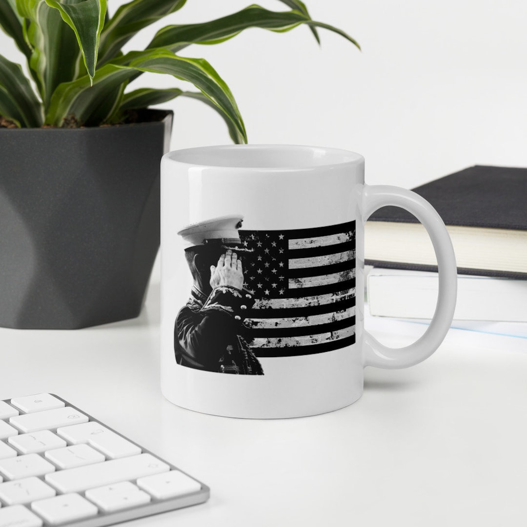 Marine Corps. Ceramic Mug | USMC | United States Marine Corps. - Etsy
