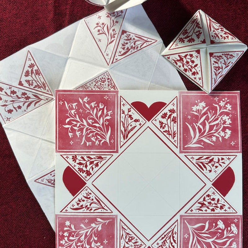 Victorian Puzzle Letter Template - Etsy