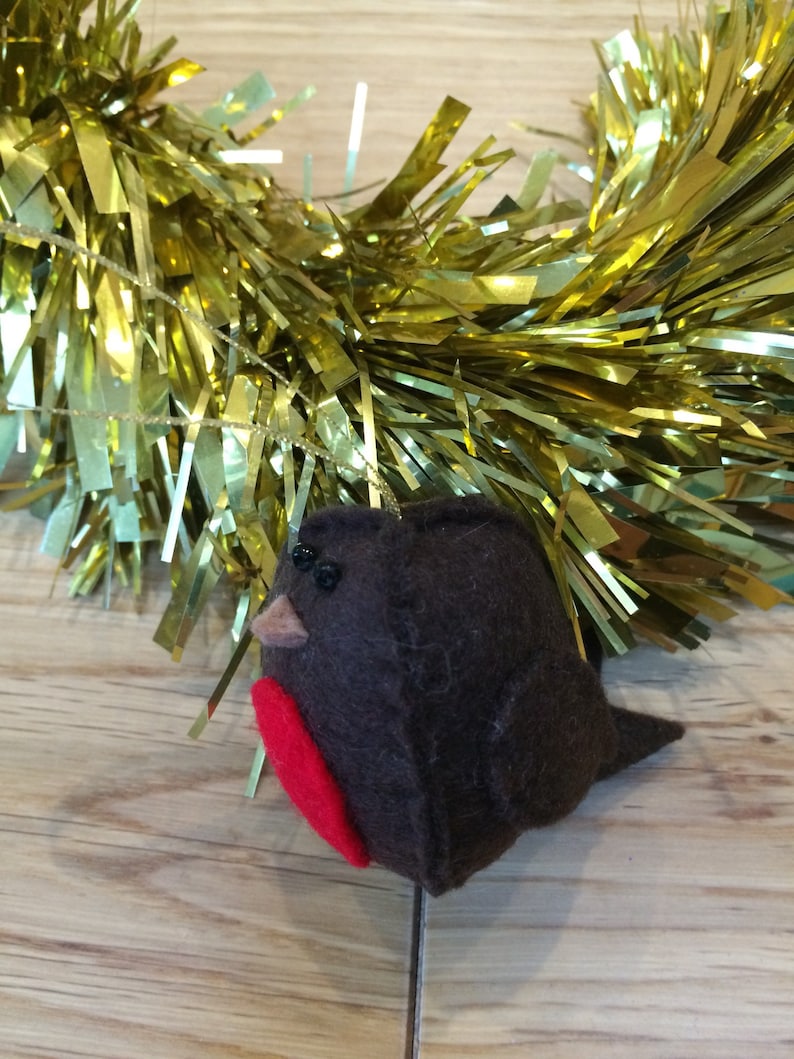 Christmas Robin Decoration Christmas Decoration Robin - Etsy