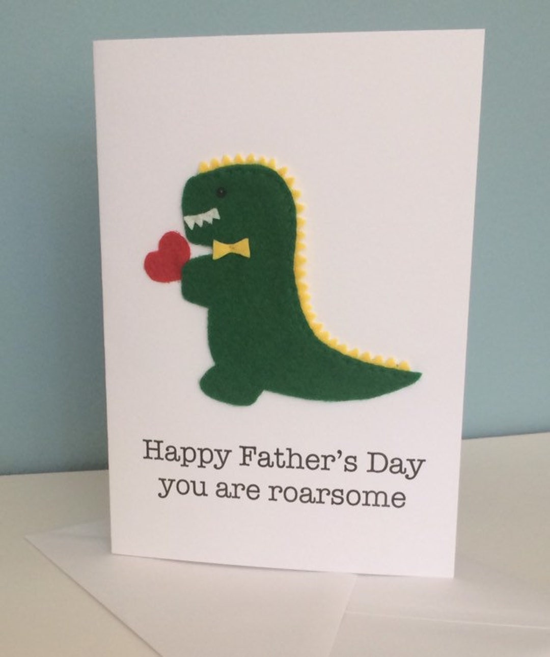 Fathers Day Card Dinosaur Fathers Day Card T-rex Fathers Day Card - Etsy