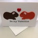 Guinea Pig Valentine Card Valentine Card Guinea Pig Valentines Card - Etsy