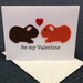 Guinea Pig Valentine Card Valentine Card Guinea Pig Valentines Card - Etsy