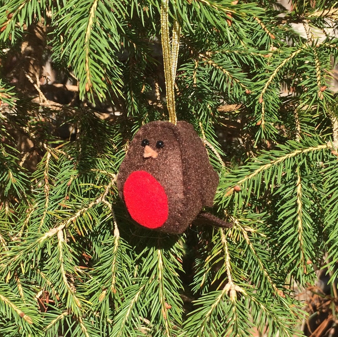 Christmas Robin Decoration Christmas Decoration Robin Robin Ornament ...