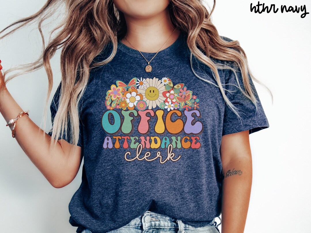 Office Attendance Clerk Shirt Front Office Squad Crew Office - Etsy