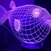 Puffer Fish 3D Optical Illusion Lamp Night Light - Etsy