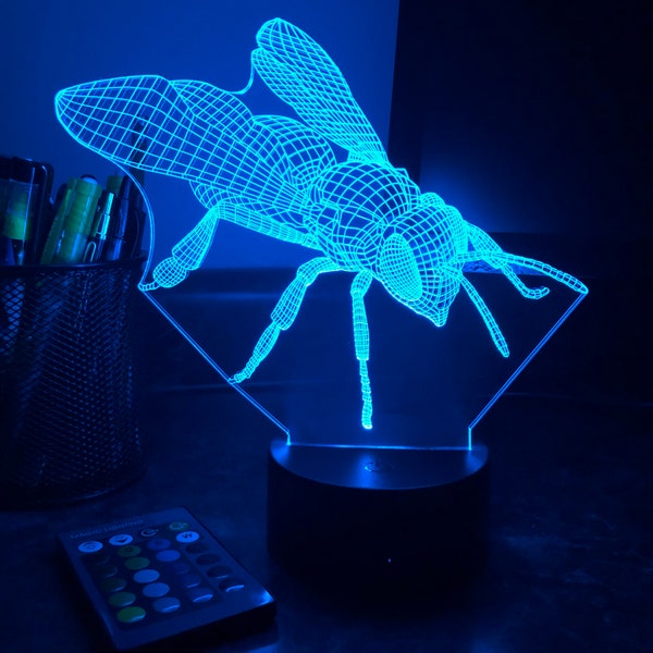 Bee Lamp - Etsy