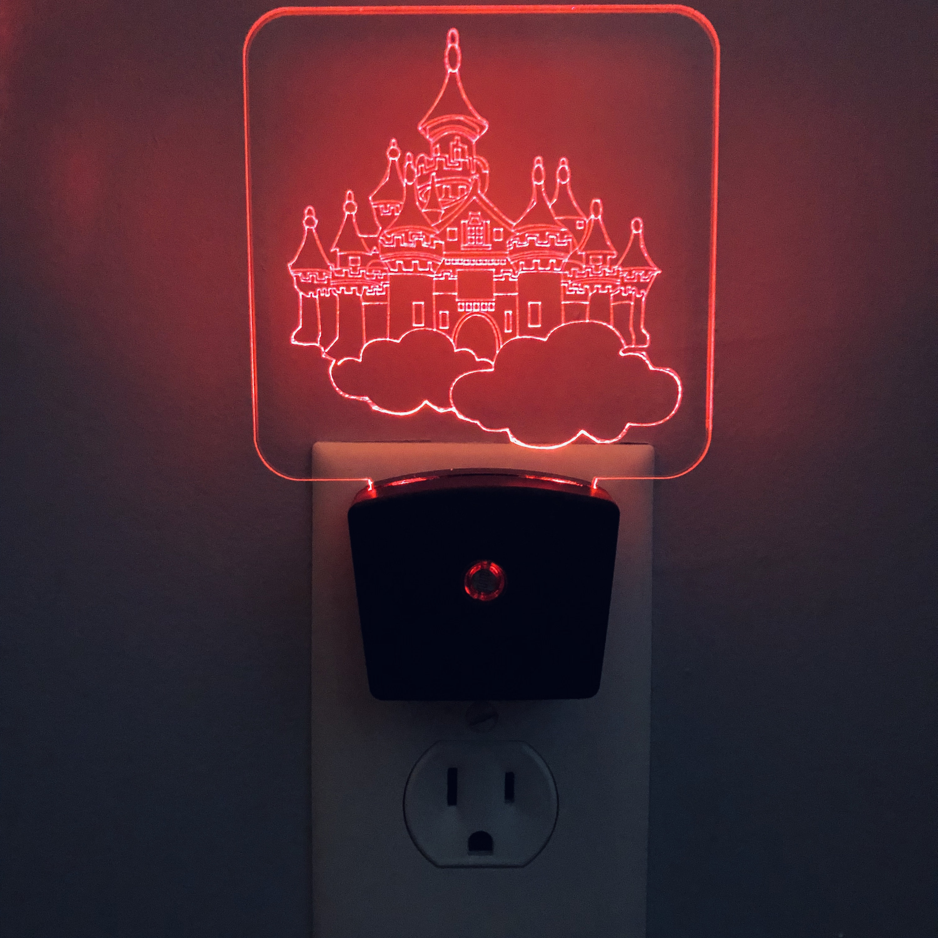 Fairy Tale Castle Night Light - Etsy