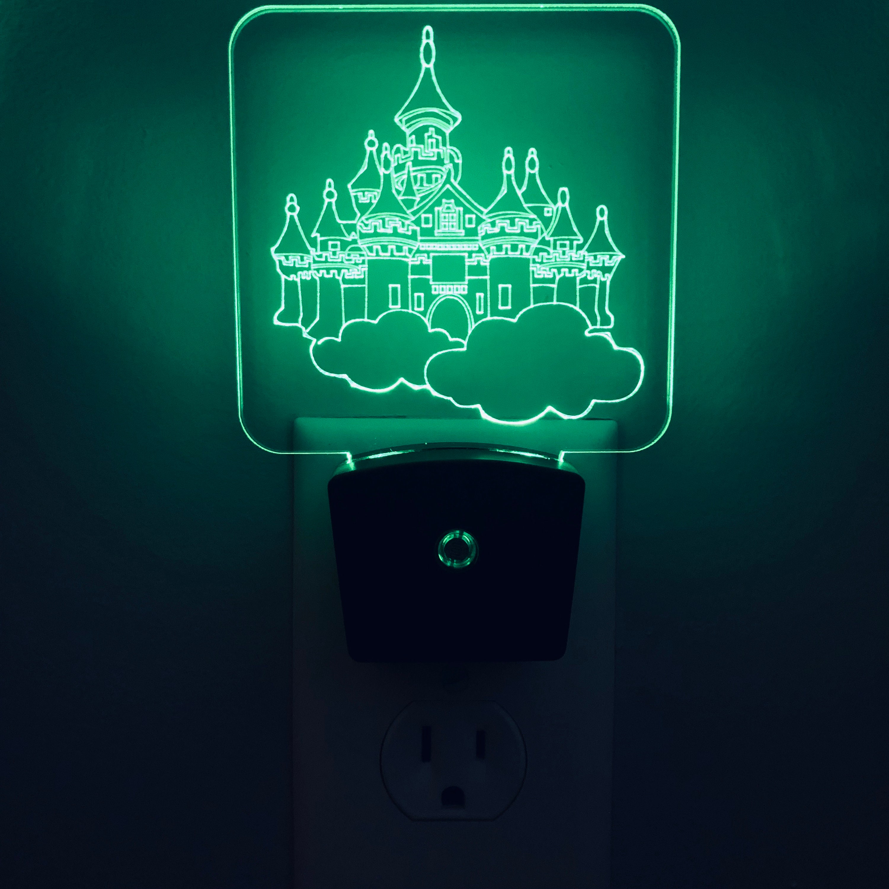 Fairy Tale Castle Night Light | Etsy