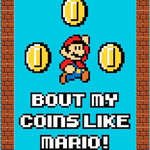 Video Game 8 Bit Mario Style Font Letters and Numbers Pattern | PATTERN ...