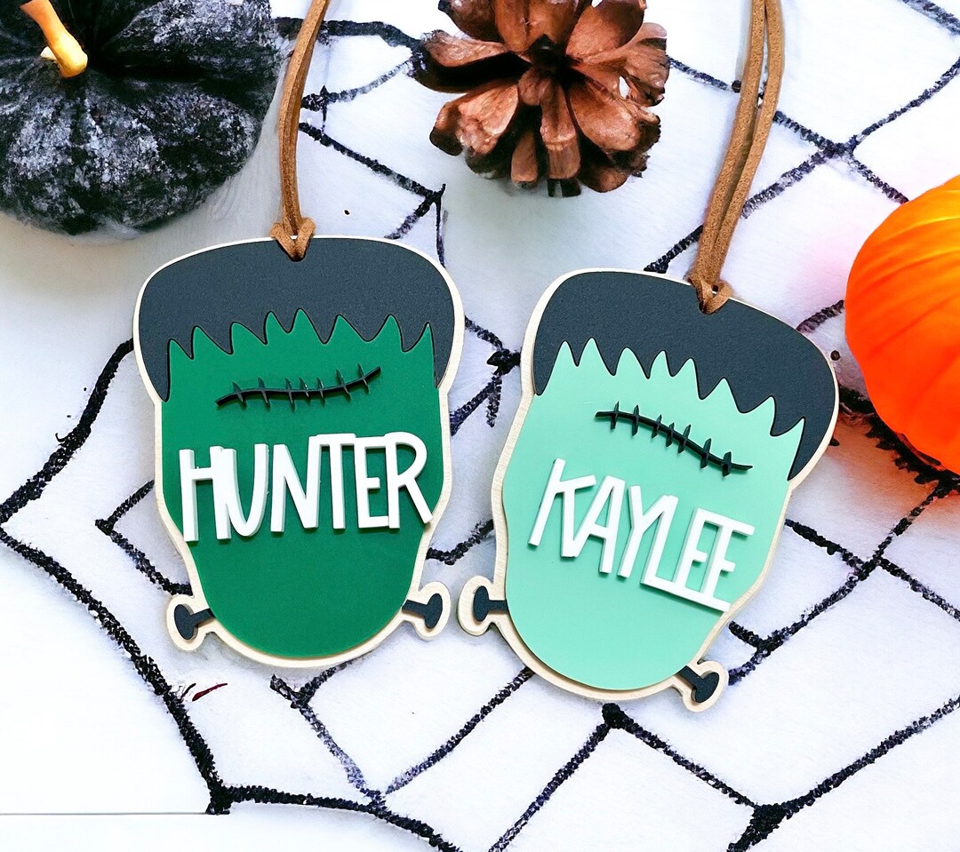 Boo Basket Tag, Halloween Basket Tag, Personalized Boo Bag Tag, Custom ...