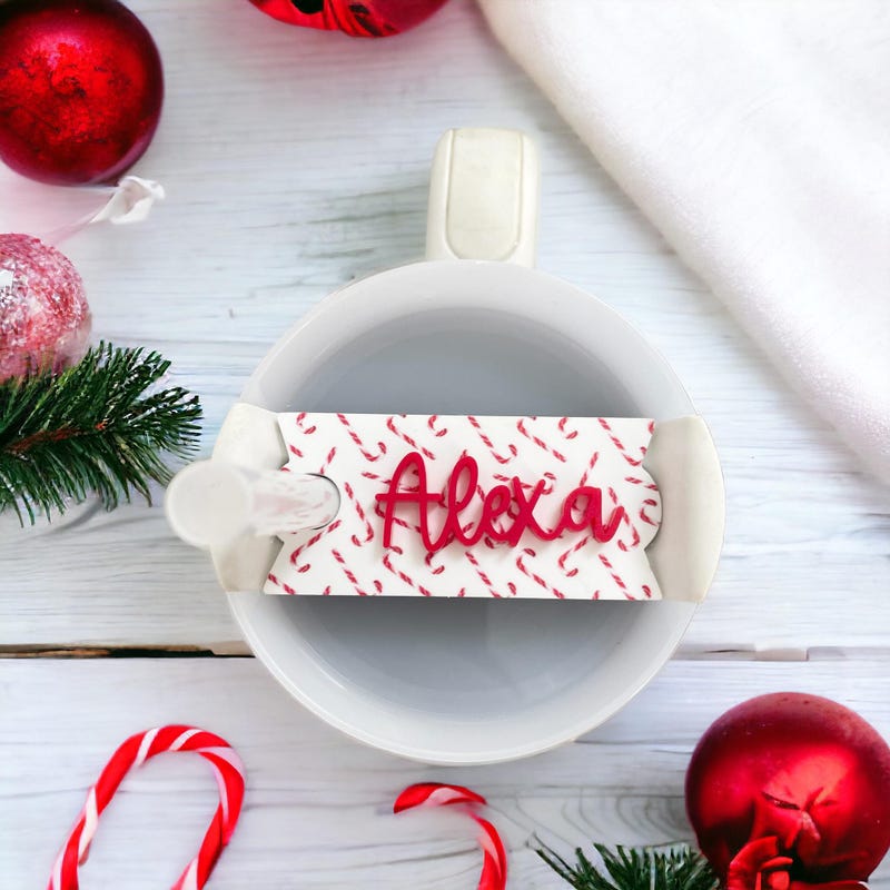 Candy Cane Tree Topper - Etsy