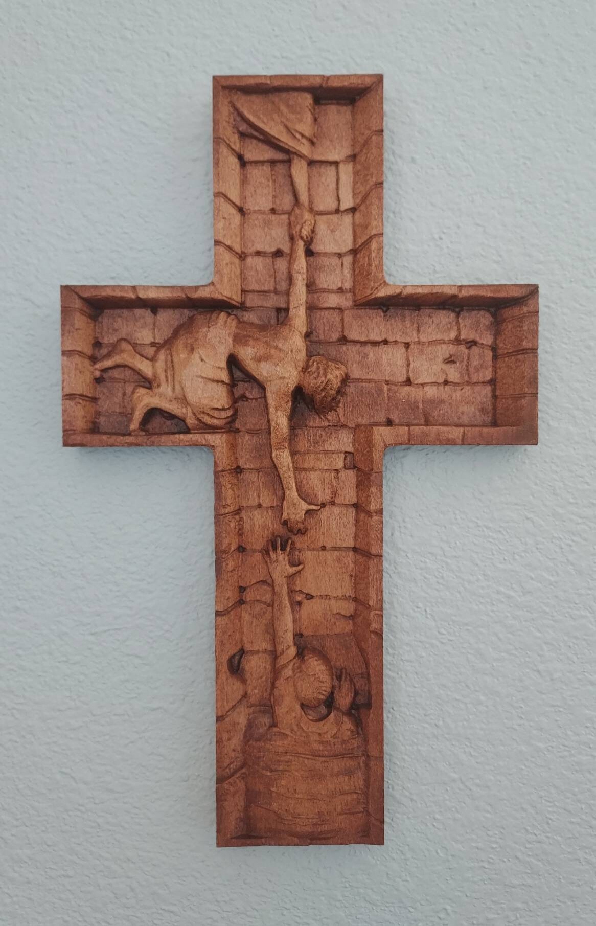 Helping Hands Cross - Etsy