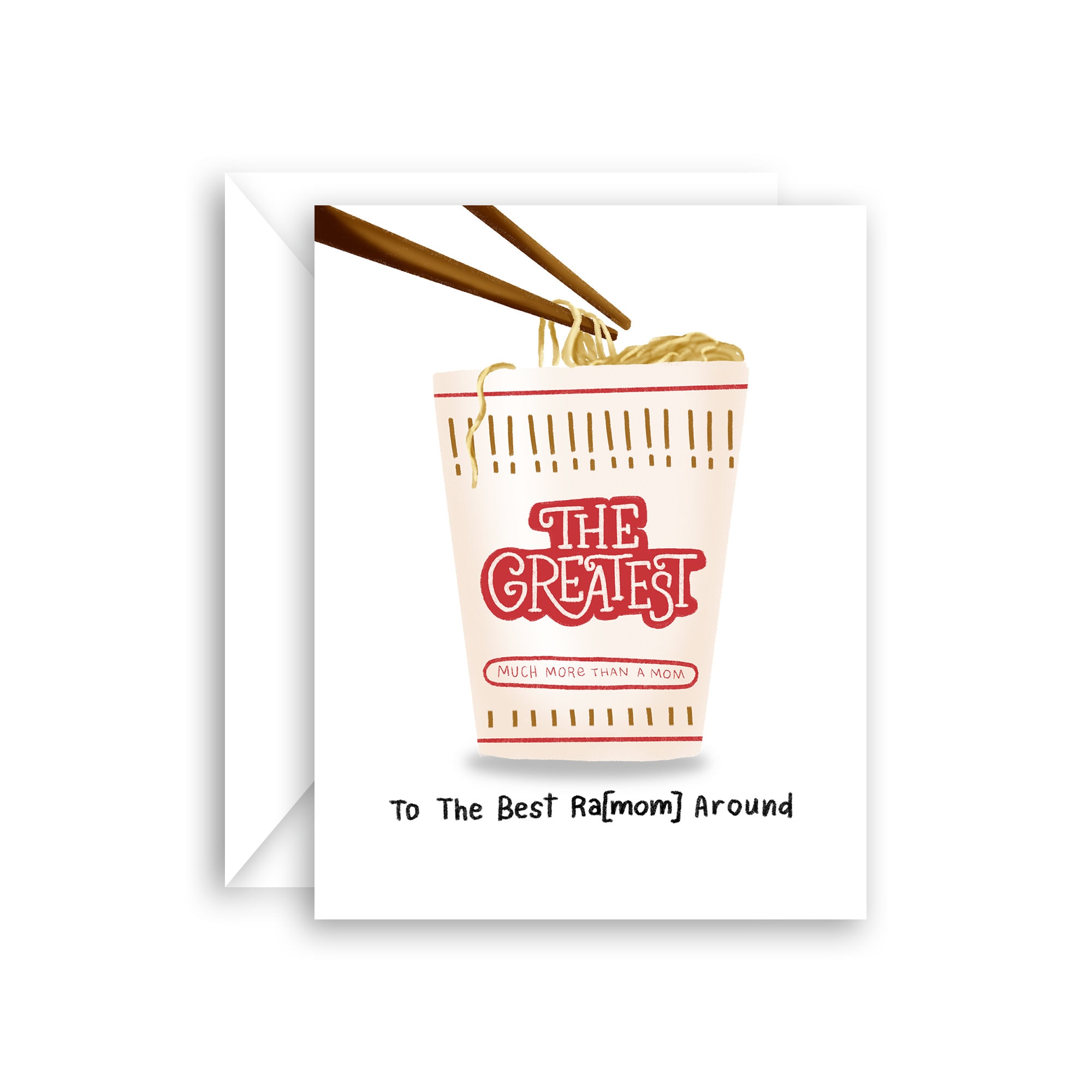 Punny Food Theme Mothers Day Card From Child - Etsy