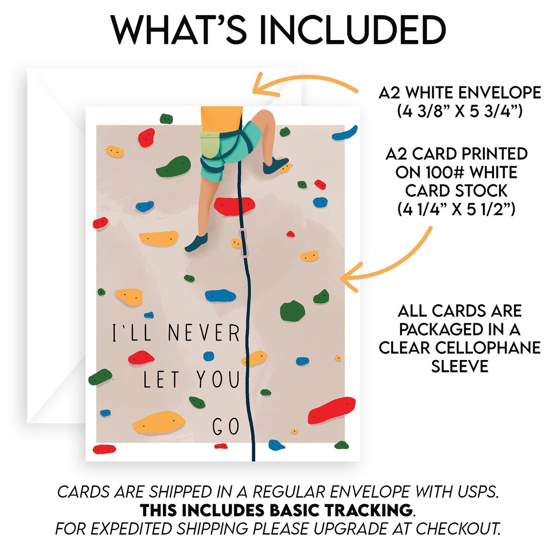 Funny and Quirky Rock Climbing Card for Spouse - Etsy