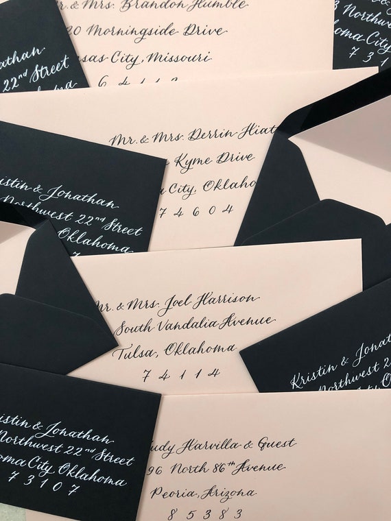 Custom Handwritten Envelope Calligraphy Addressing | Etsy