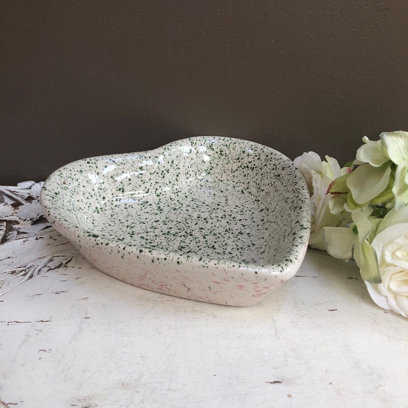 Ceramic Dish With Heart - Etsy