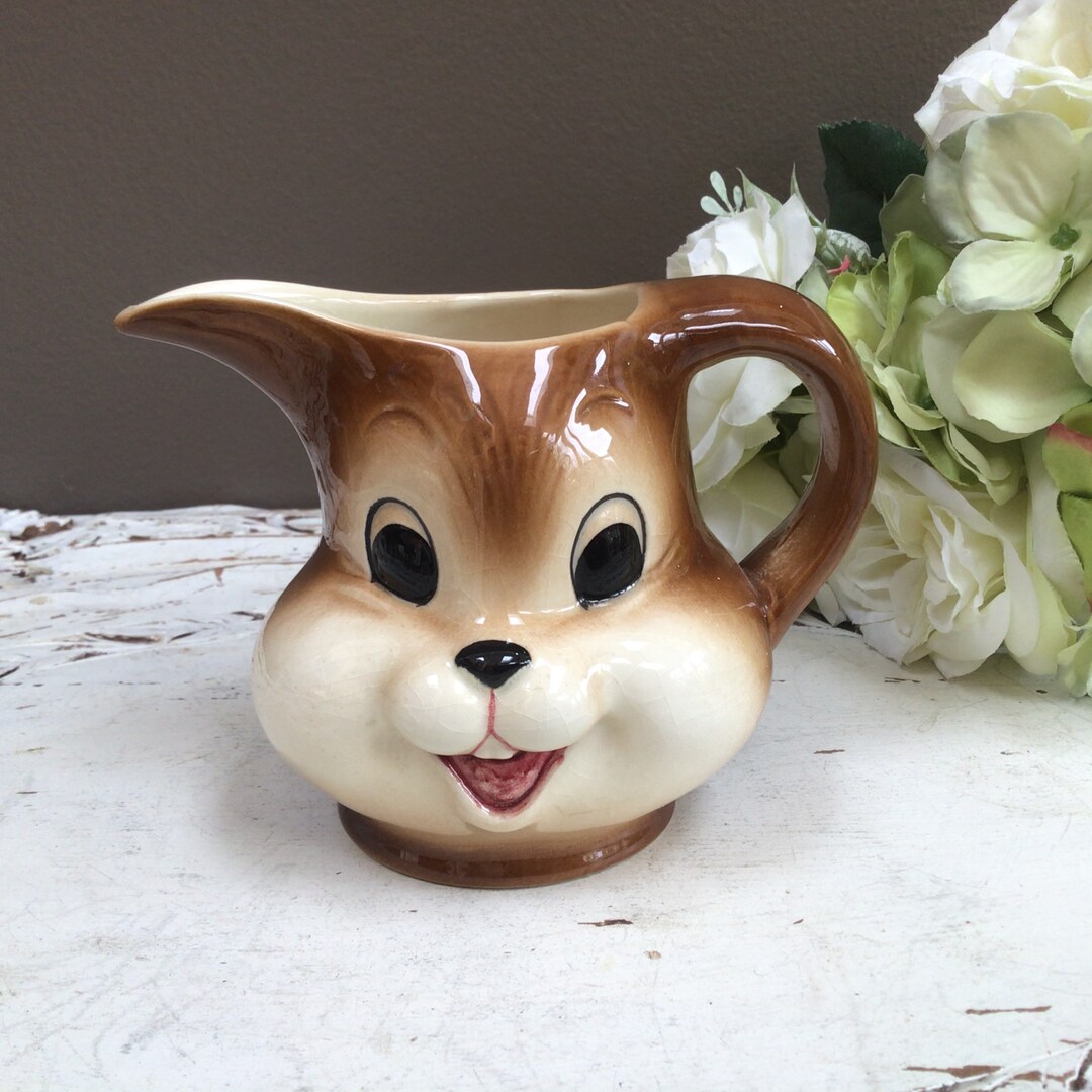 Vintage Goebel Hummel Anthropomorphic Bunny Rabbit Creamer, Milk Jug ...