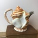 Vintage Novelty Teapot, Dolphins Conch Seashell, Beach Ocean Decor ...