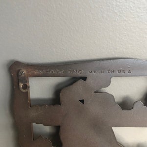 Vintage Syroco Wall Hanging Art, Fisherman Scene, Forest Lake ...