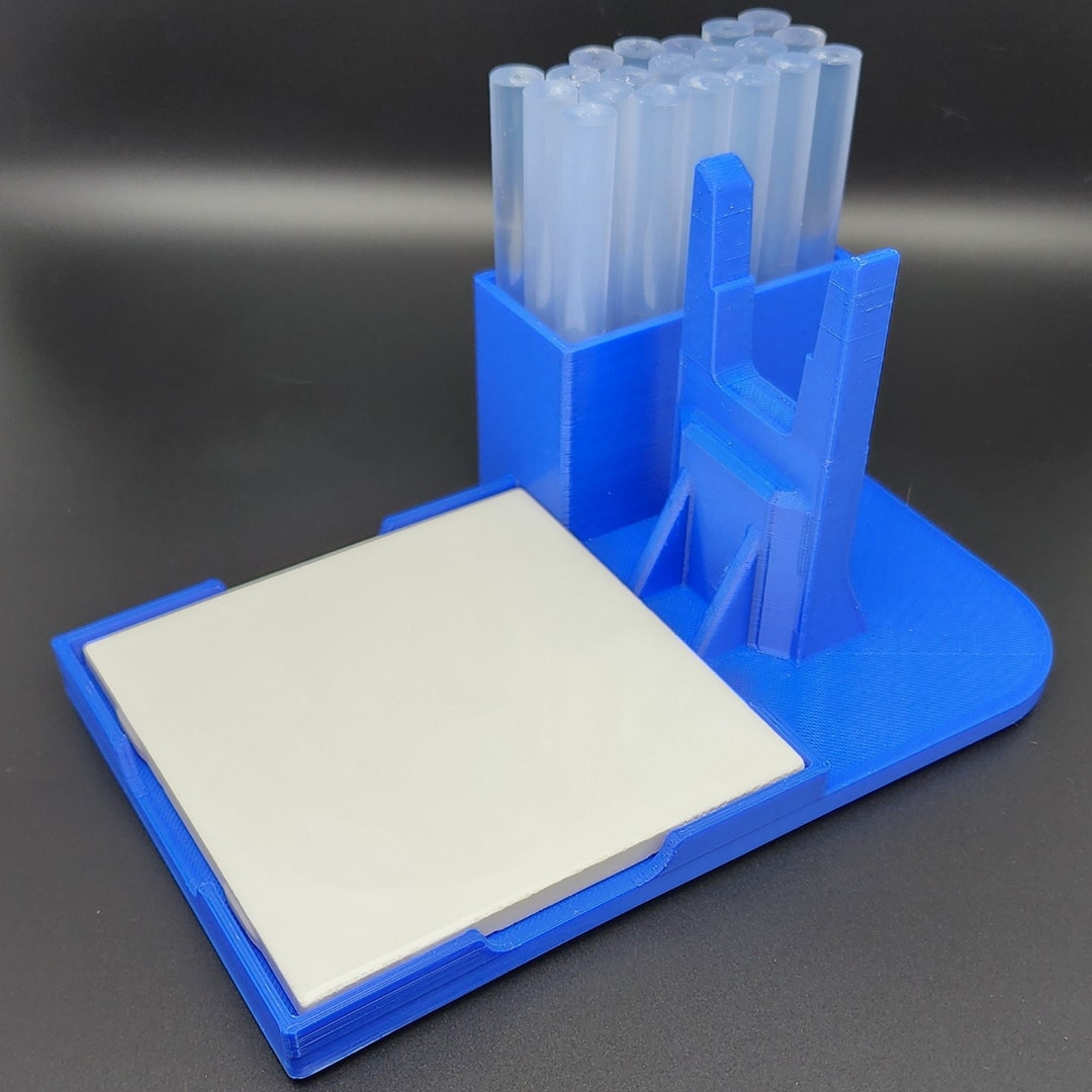 Glue Gun Stand With Ceramic Tile Drip Tray - Etsy