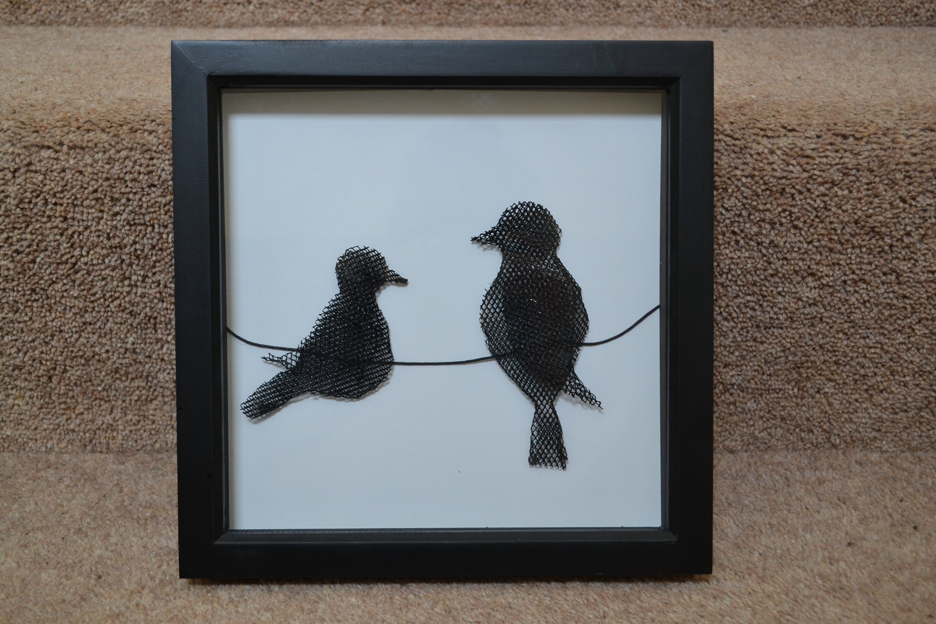Birds in a Frame - Etsy