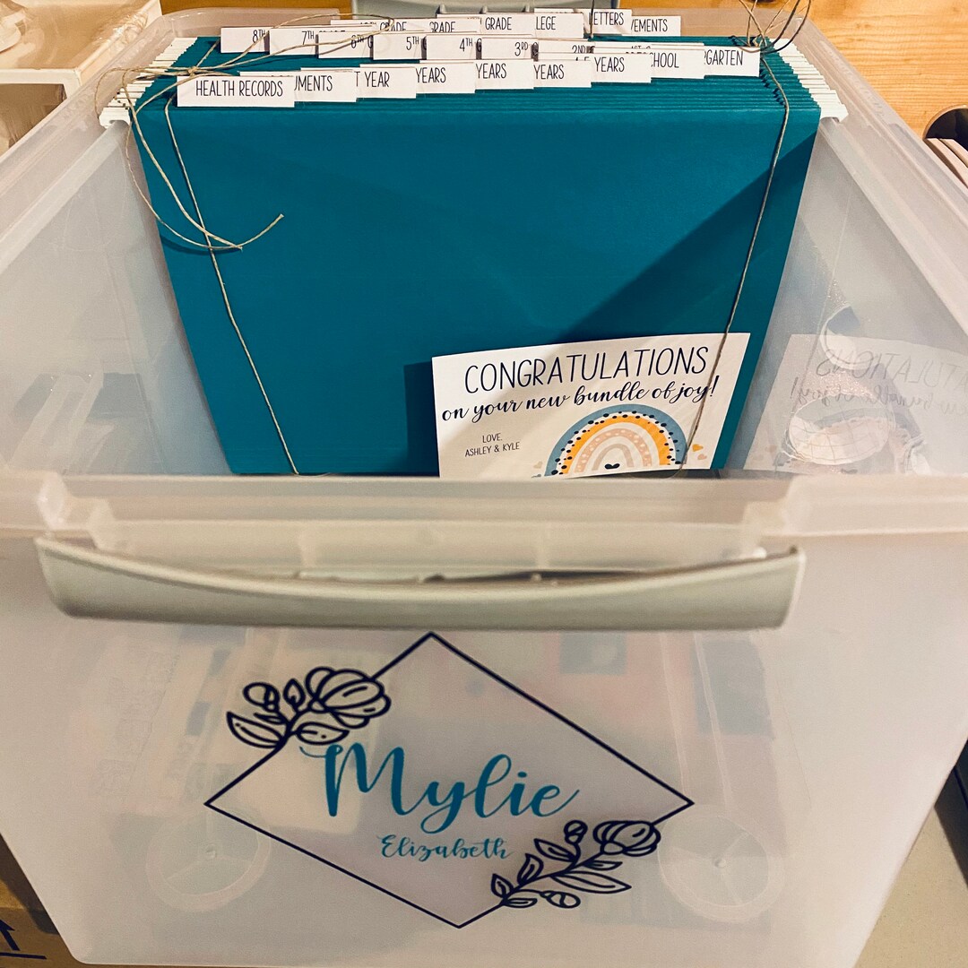 Milestone Tote Name Decal | Personalized Name Decal for Organization ...