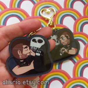 Call of Duty Modern Warfare 5.5cm Ship Acrylic Charms Soap/ghost, König ...