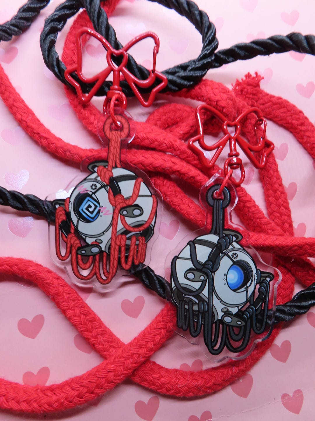 Shibari Wheatley (portal 2) Double-sided 5.5cm Acrylic Charm - Etsy Canada