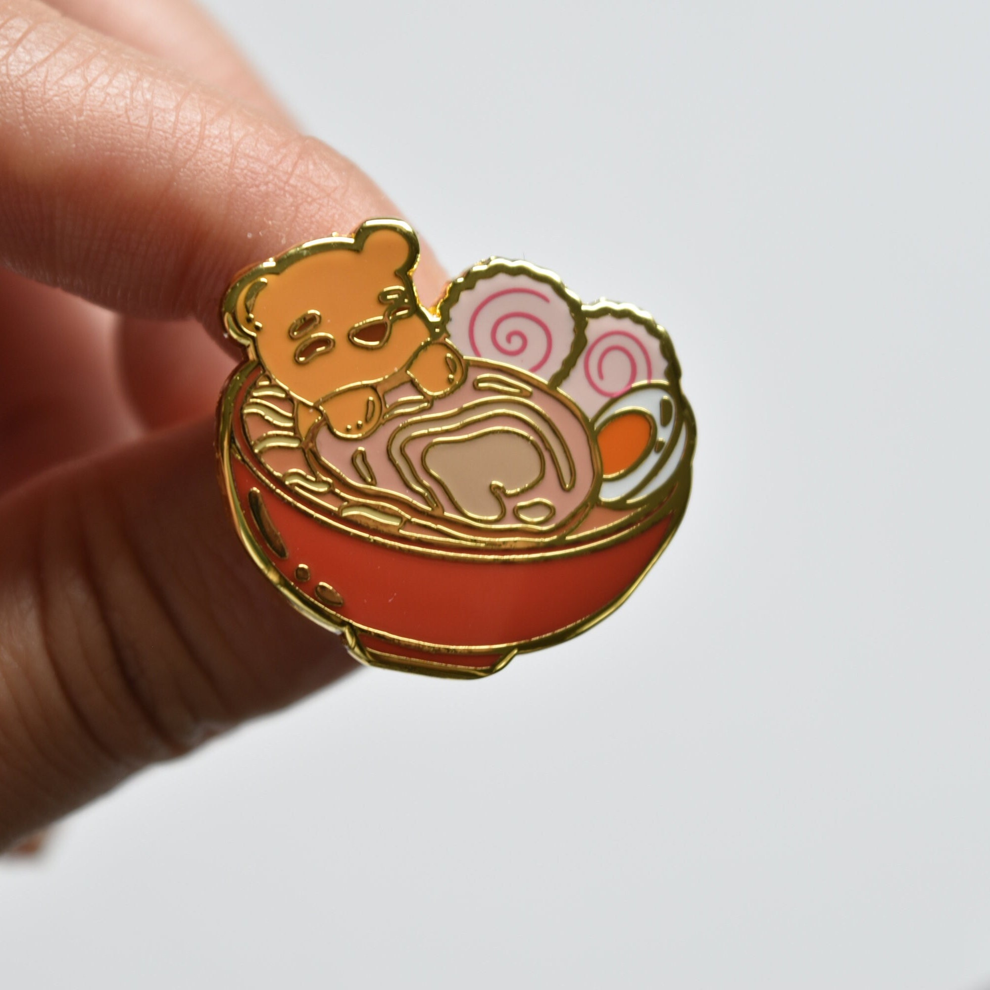 Ramen Noodle Pin, Asian Snack Pin, Cute Asian Food Pin, Hard Enamel Pin ...