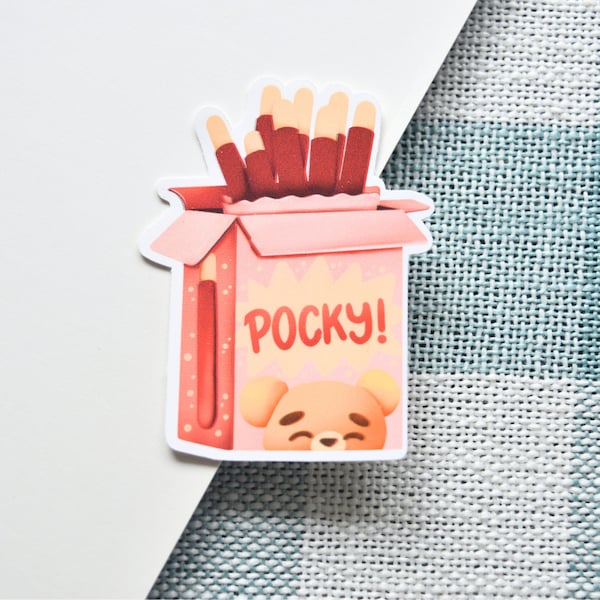 Pocky Sticker - Etsy