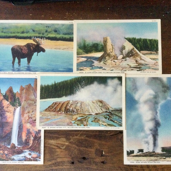 Linen Post Cards - Etsy