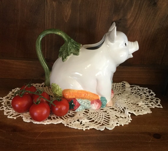 Fitz And Floyd Teapots Pig
