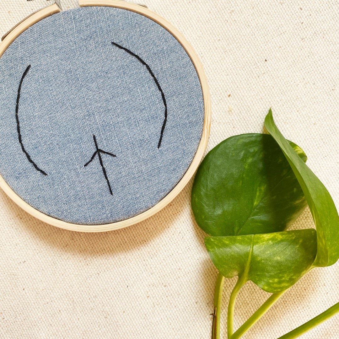 Big Booty Stitch - 3.5in Hoop - Etsy