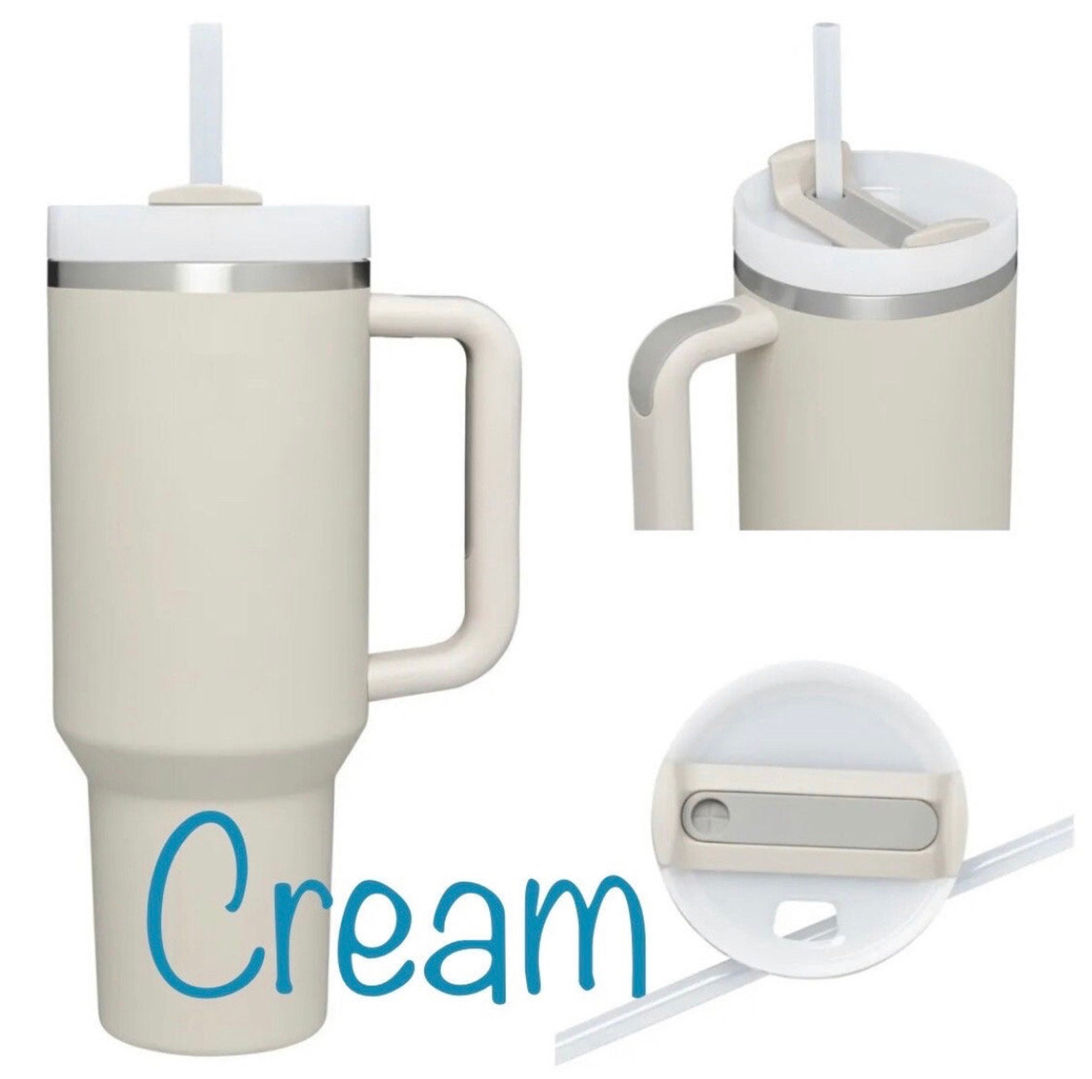 40 Oz Stanley Cup Dupe Stanley Cup Dupe Tumbler With Lid - Etsy