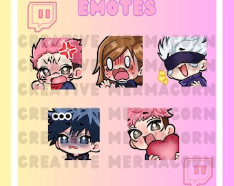 No JJK Curse User Animated Anime Emote, No JJK Anime Animated Emotes ...