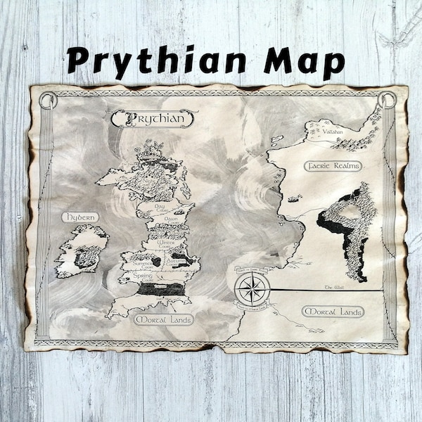 Elfhame Map - Etsy Canada