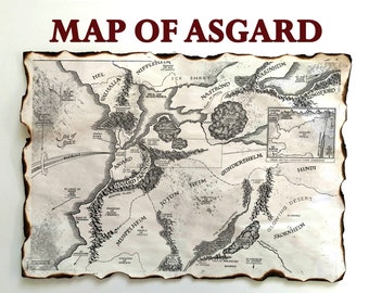 The Witcher Temeria Color Map Scroll, the Northern Kingdoms Map ...