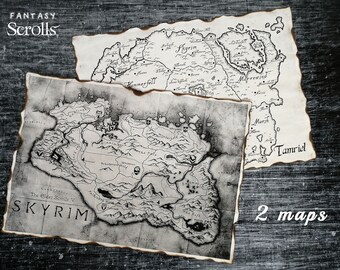 Map of Prythian ACOTAR Map Realm of Faeries Map A Court of - Etsy Israel