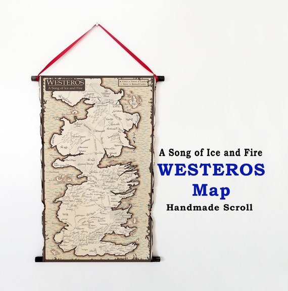 Song Of Ice And Fire Map Westeros