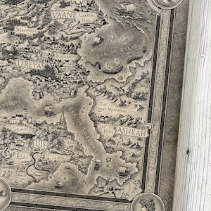 The Republic of Itreya Map, Nevernight Map, Godsgrave Map, Fantasy Map ...