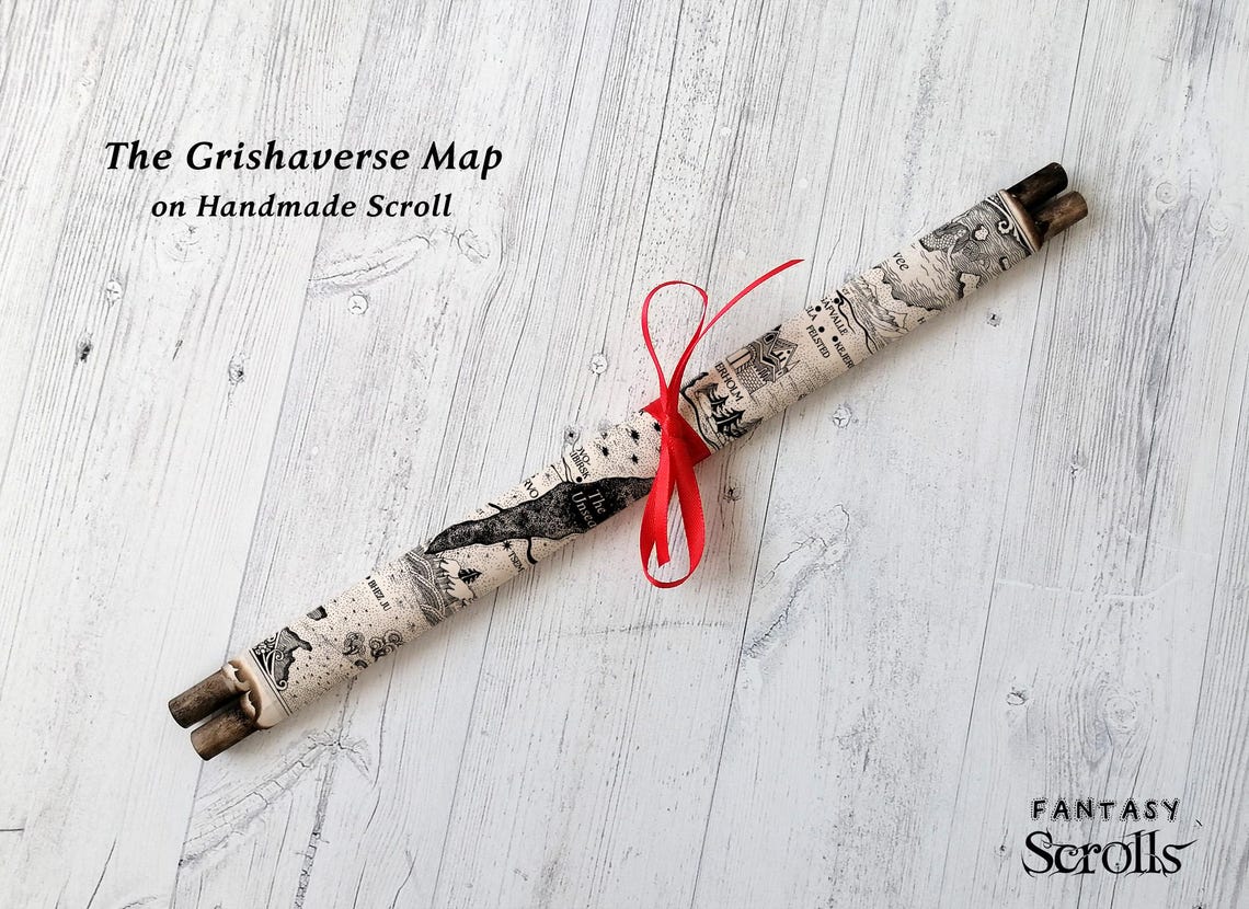 Shadow and Bone Map Print, Grishaverse Art, Ravka Fantasy Map - Etsy