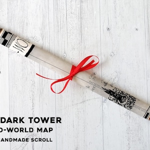 End-world Map, the Dark Tower Map, the Gunslinger Map, Mid World Map ...