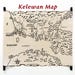 Kelewan Map, the Riftwar Cycle Map on Handmade Scroll, Midkemia Map ...