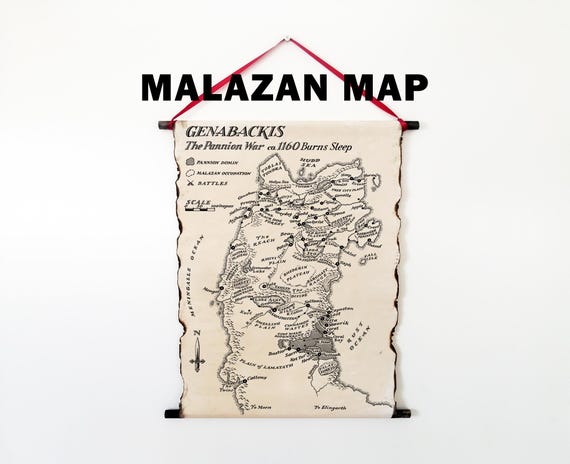 Malazan Kaart Steven Erikson Op De Boekenplank