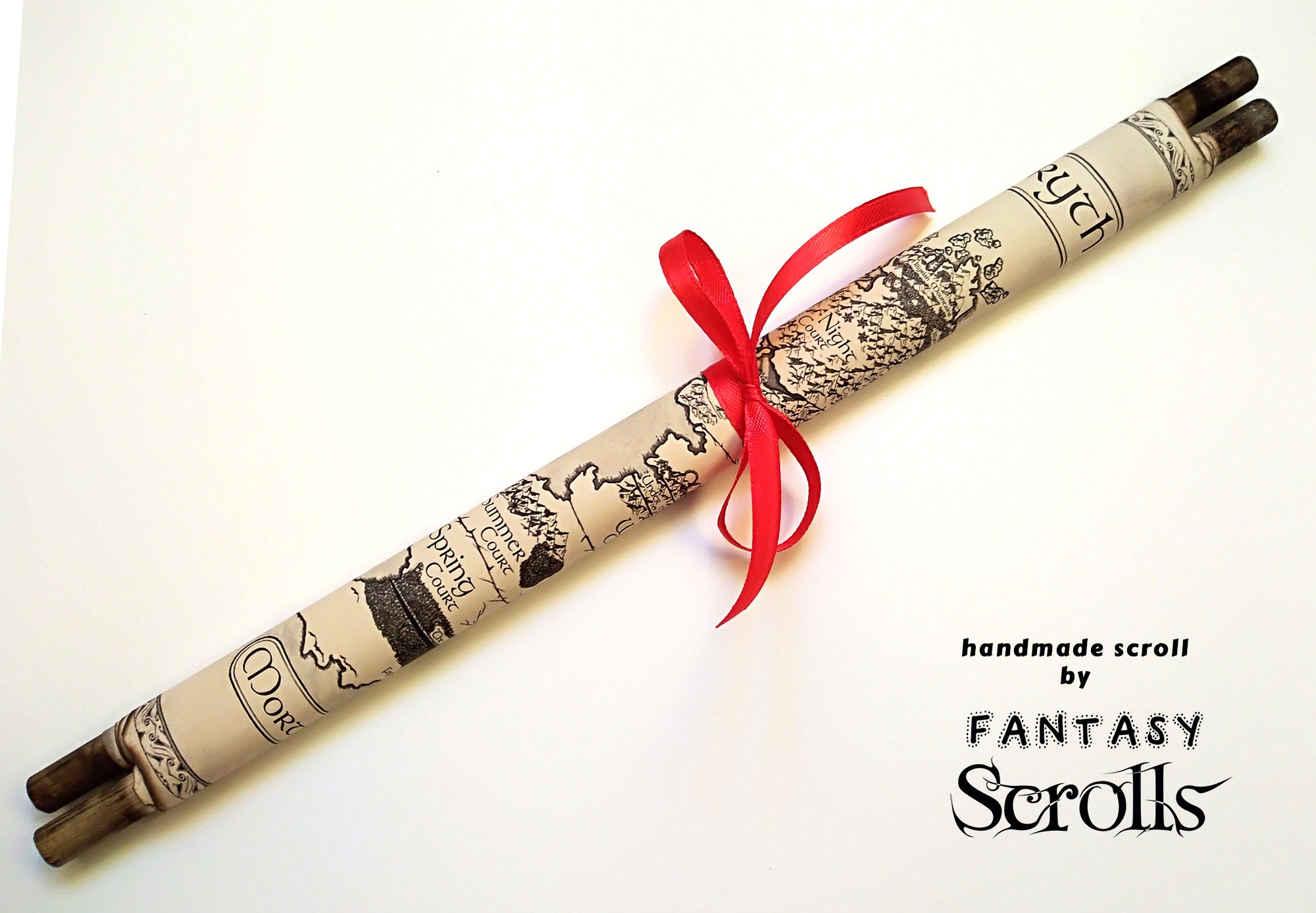 Karte von Prythian ACOTAR Karte Reich der Faeries Karte A - Etsy